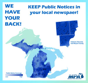 Michigan Press Association | Public Notice 2.0